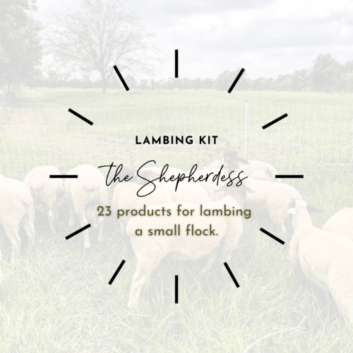Shepherdess Lambing Kit (26 Product Bundle) The Shepherdess